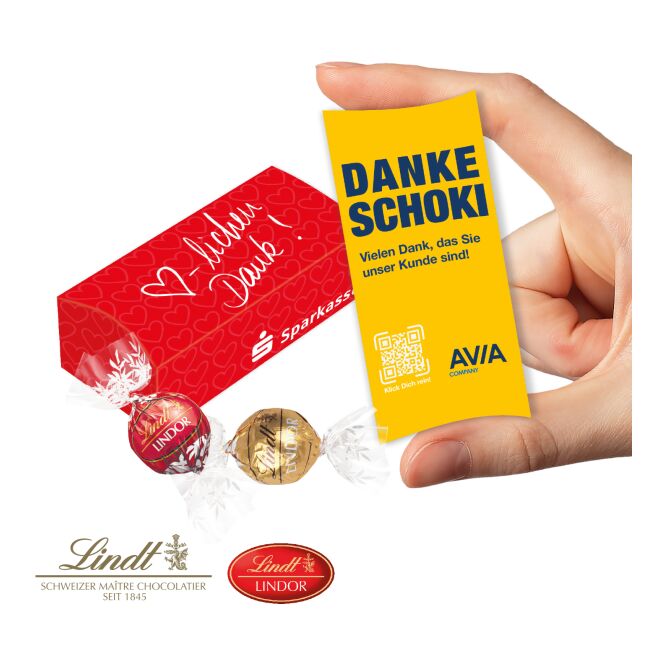 Lindt Lindor Präsent, 2er | allbranded